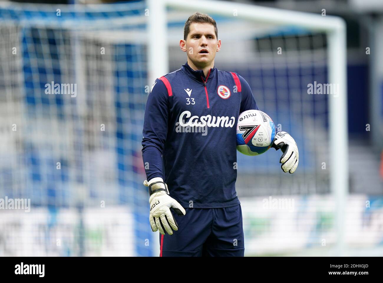 Reading goalkeeper Rafael Cabral before the Sky Bet Championship match ...
