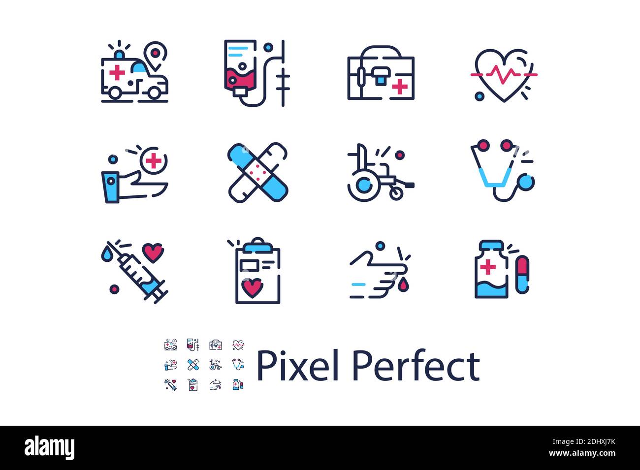 Nurse medicine dropper Stock Vector Images - Alamy