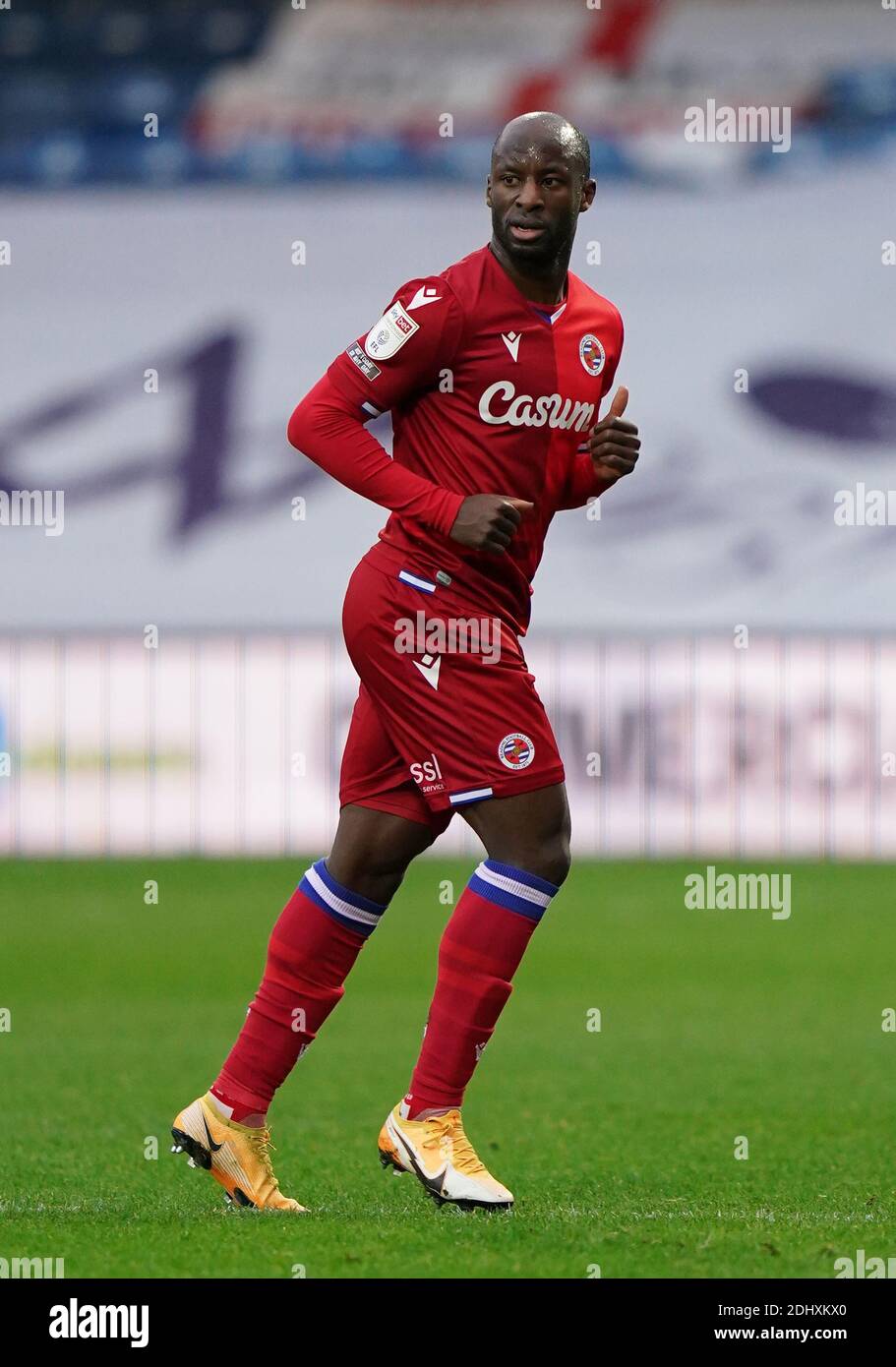 Reading's Sone Aluko during the Sky Bet Championship match at Loftus ...
