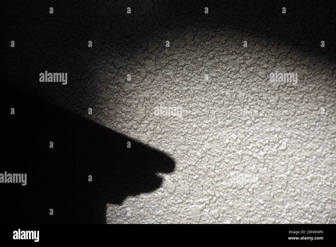 shadow and painted wall design Stock Photo - Alamy