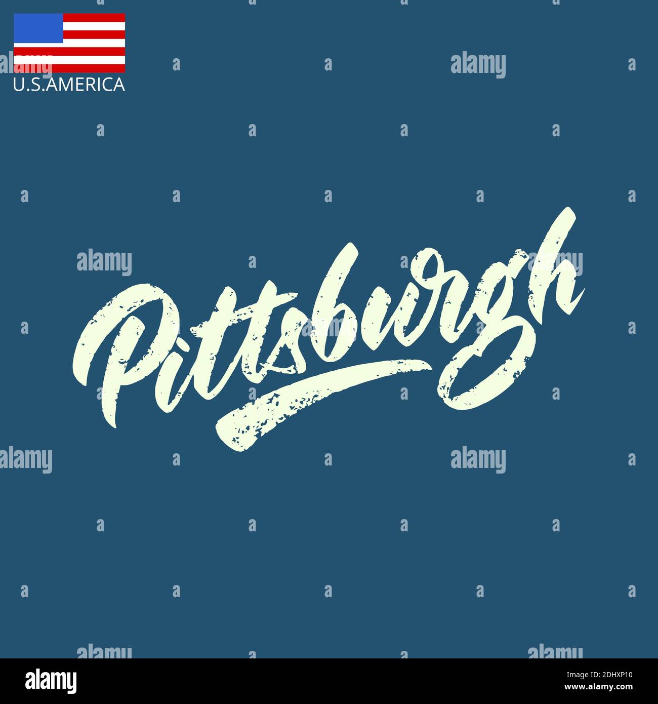 Pennsylvania typography Stock Vector Images - Alamy