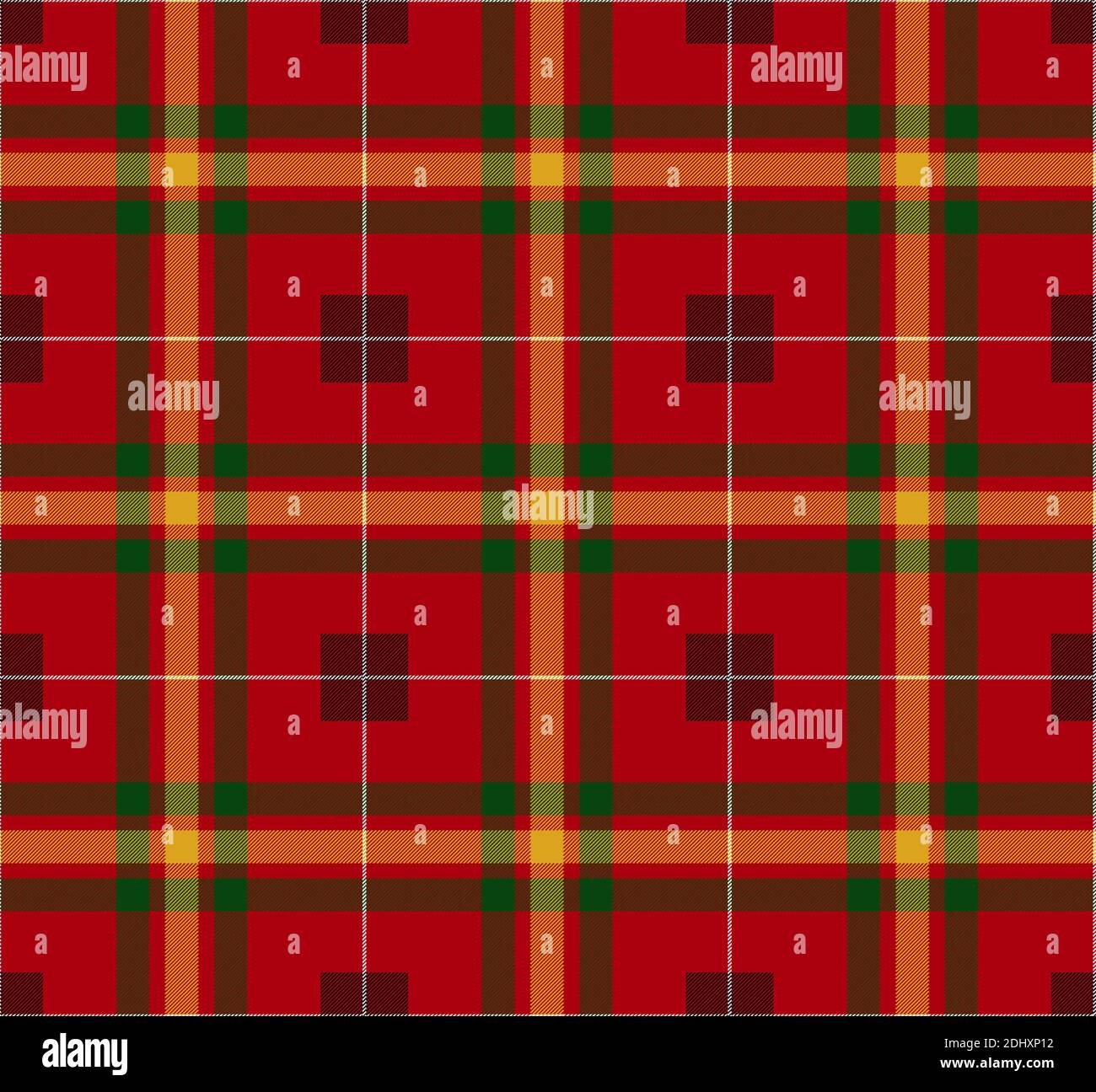 Christmas checkered plaid tartan Stock Vector Images - Alamy