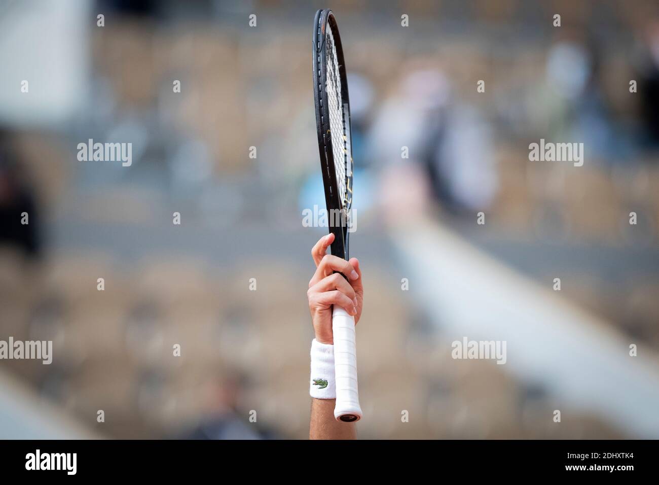 Male hand holding tennis hi-res stock photography and images - Alamy