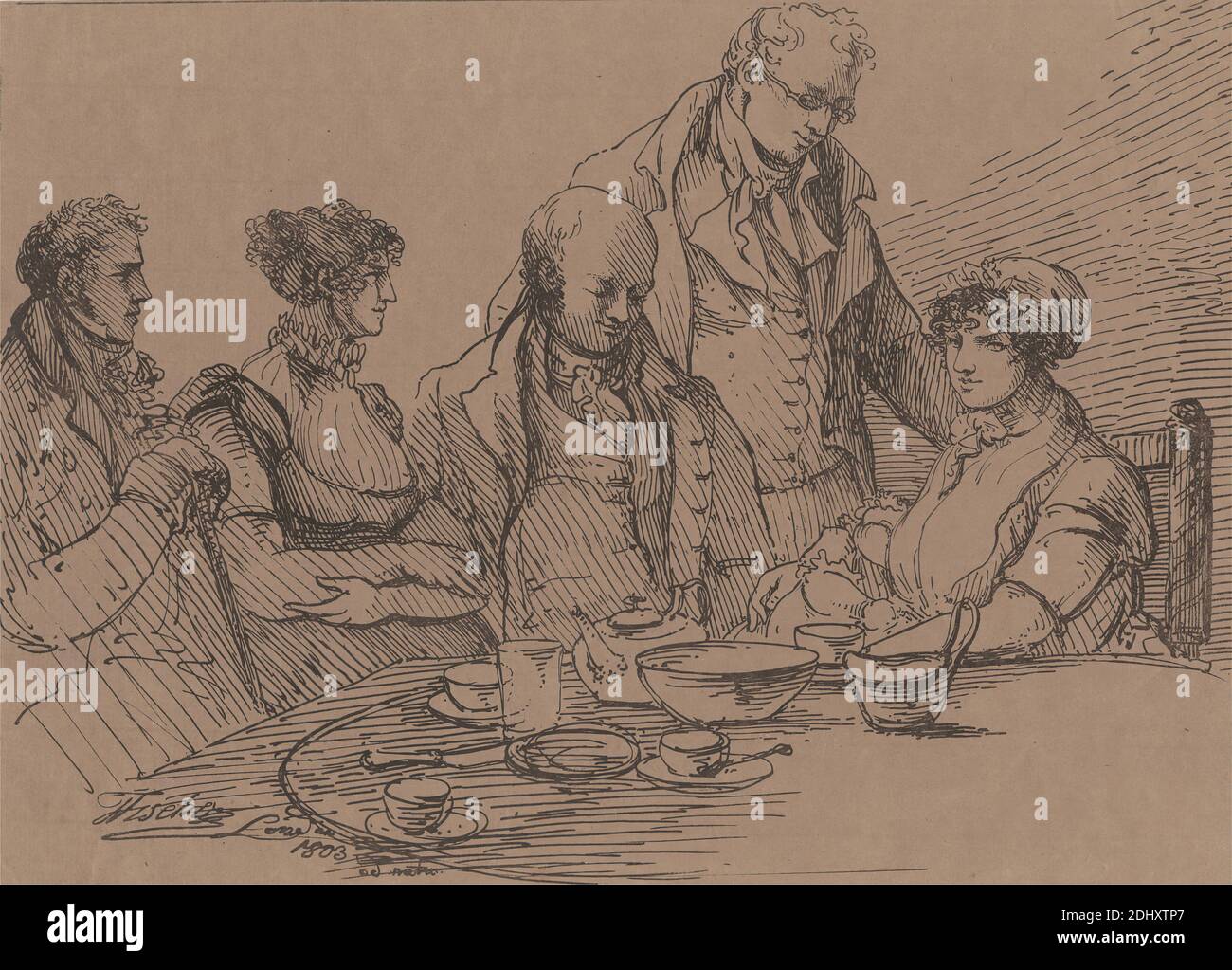 Five figures around hi-res stock photography and images - Alamy