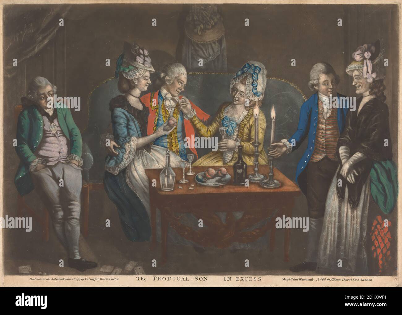 The Prodigal Son in Excess (1 of 5), John Raphael Smith, 1752–1812 ...