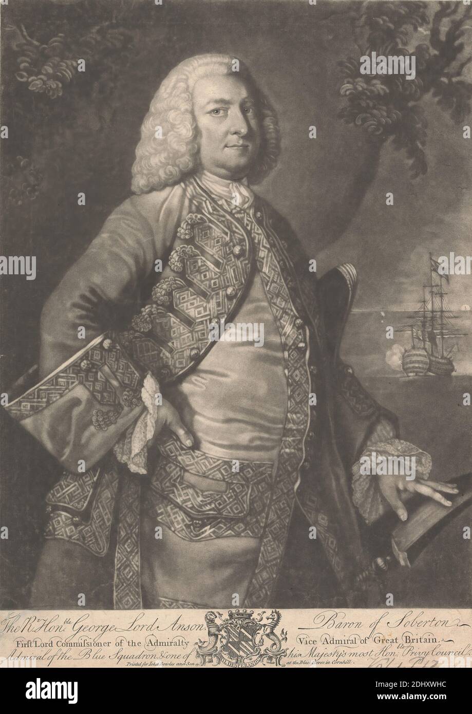 George anson hi-res stock photography and images - Alamy