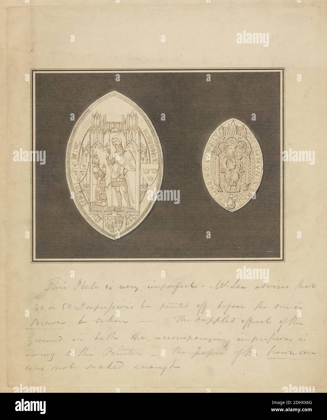 One from Two Albums, containing a total of 213 drawings by Stothard for ...