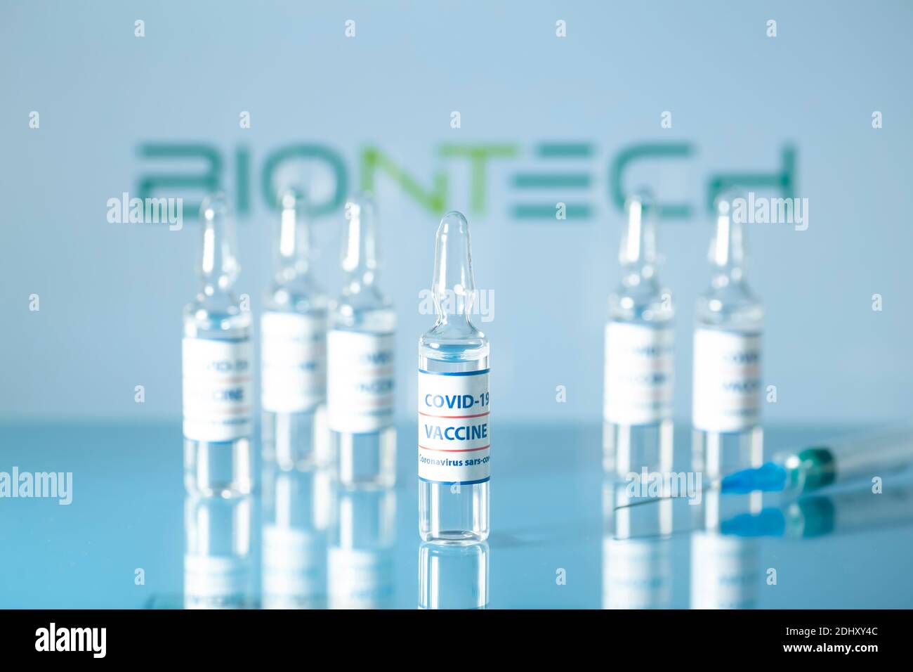 Biontech company logo hi-res stock photography and images - Alamy