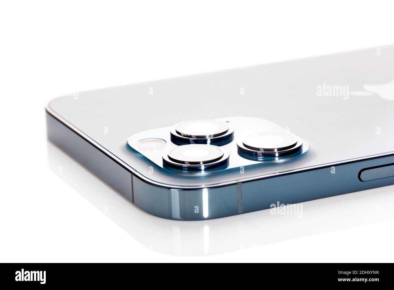Bratislava, Slovakia - December 07, 2020. iPhone 12 Pro Max Pacific ...