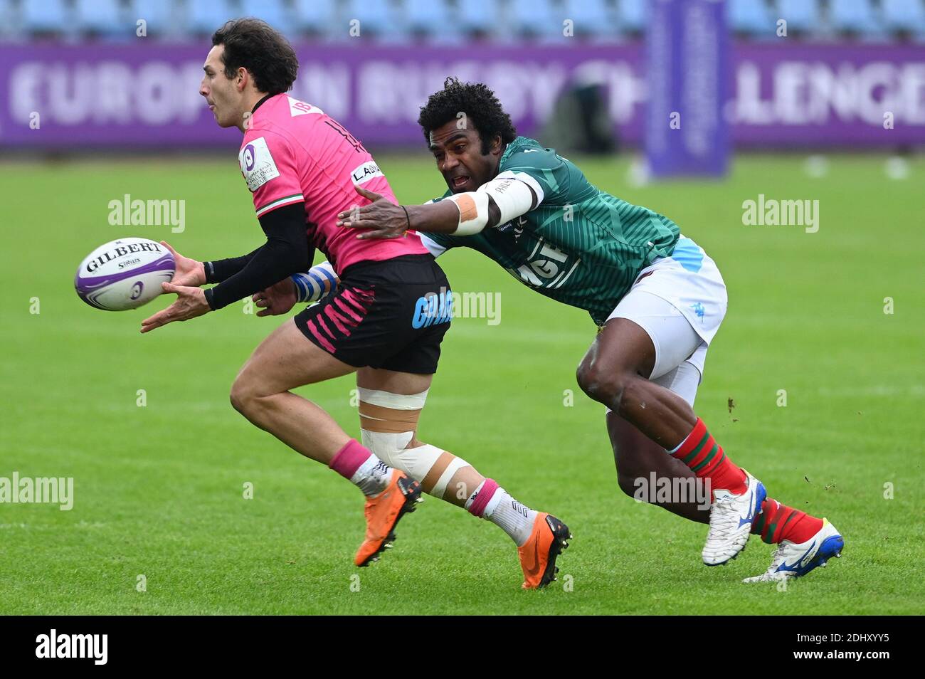 Parma, Italy. 12th Dec, 2020. Giovanni D'Onofrio (Zebre) and Joe ...