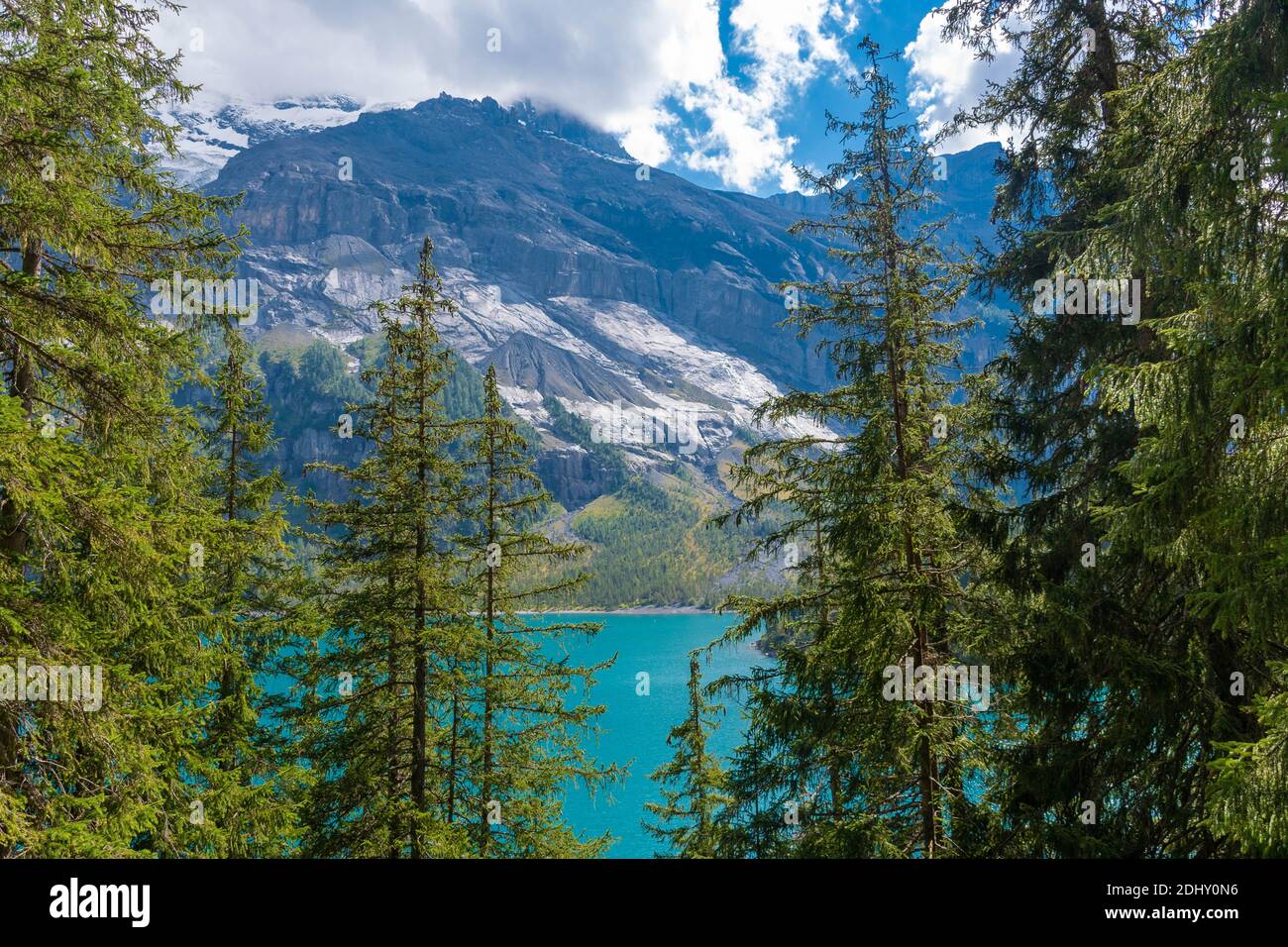 Switzerland amazing Alps in city Kandersteg Stock Photo - Alamy