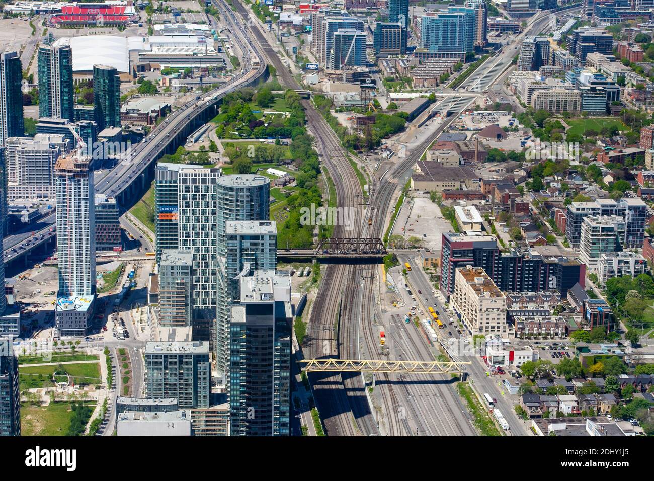 Toronto panorama downtown cityscape hi-res stock photography and images ...