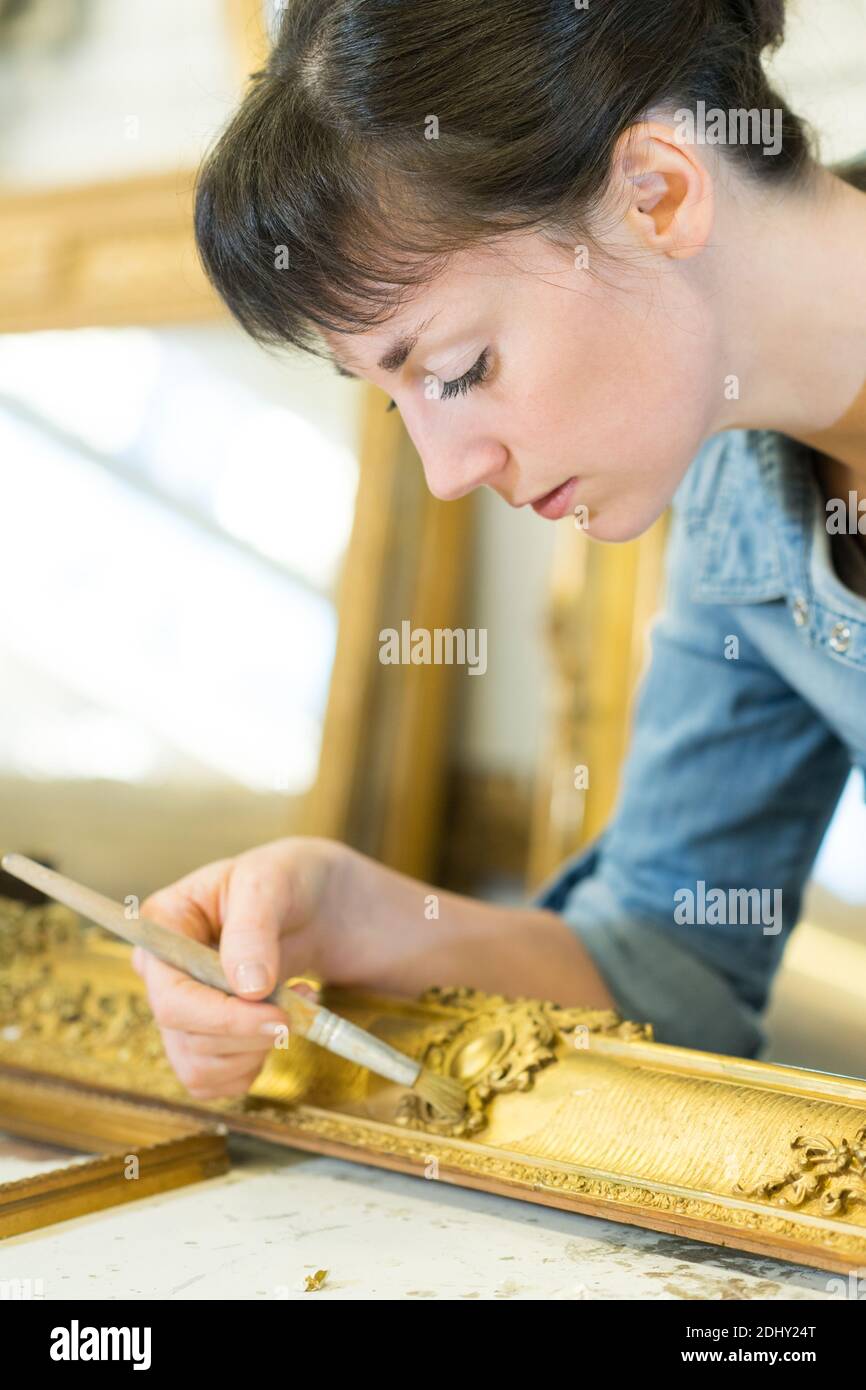 Restoring wood hi-res stock photography and images - Alamy