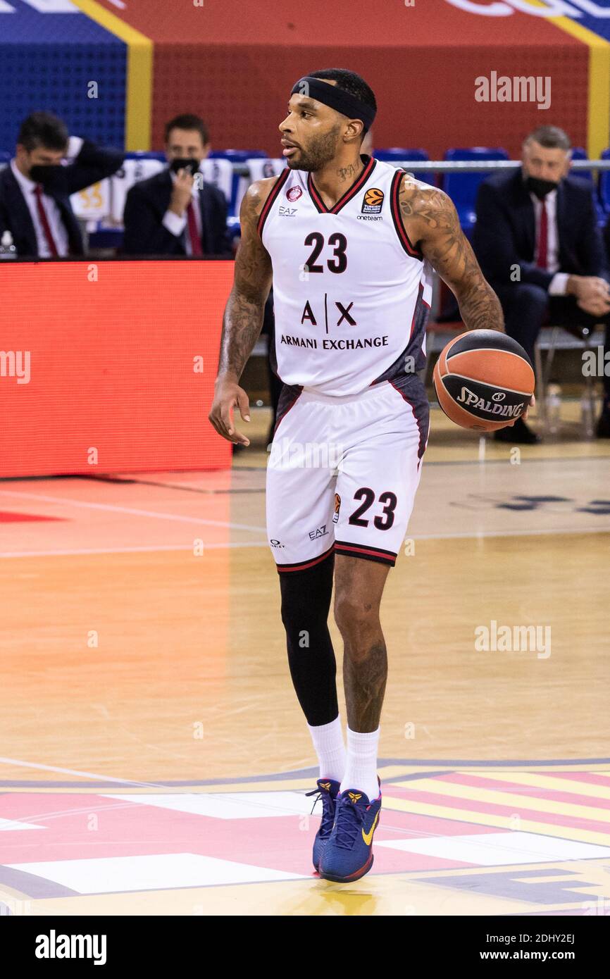 Malcolm Delaney of AX Armani Exchange Milan during the Turkish Airlines ...