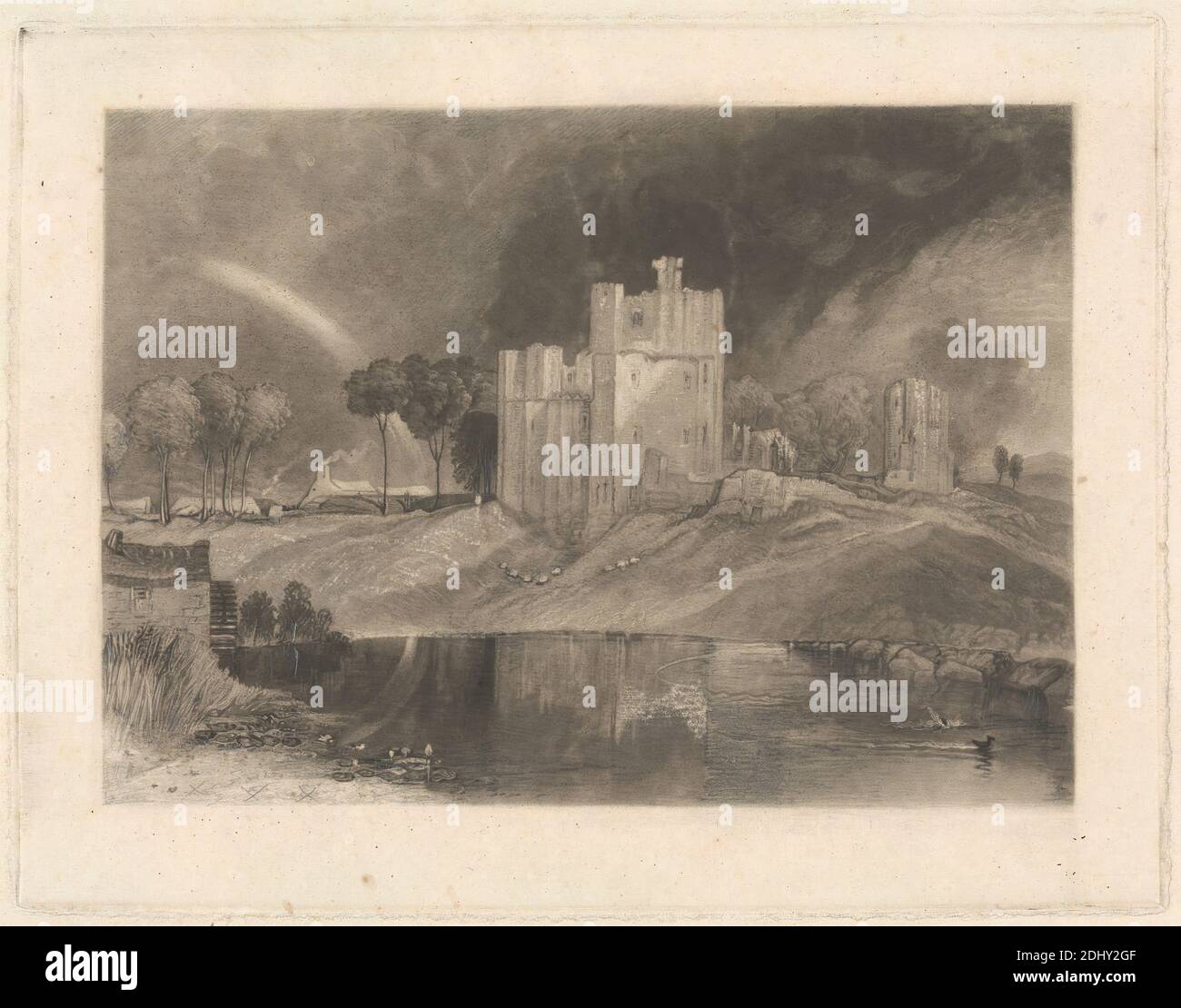 Brougham Castle, near the Junction of the Rivers Eamont and Lowther ...