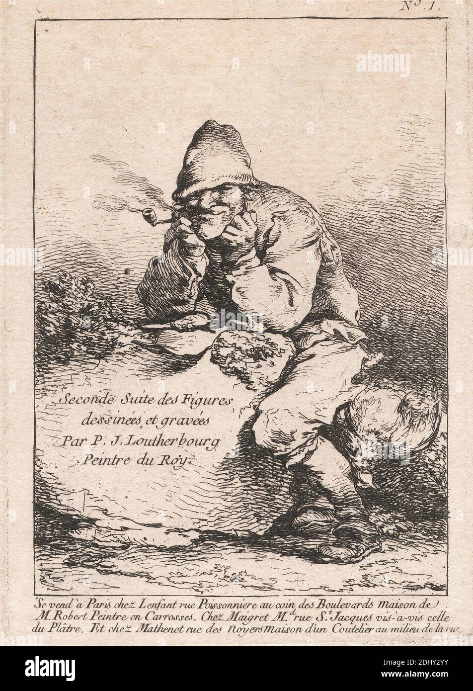 Seconde Suite des Figures, Philippe-Jacques de Loutherbourg, 1740–1812 ...