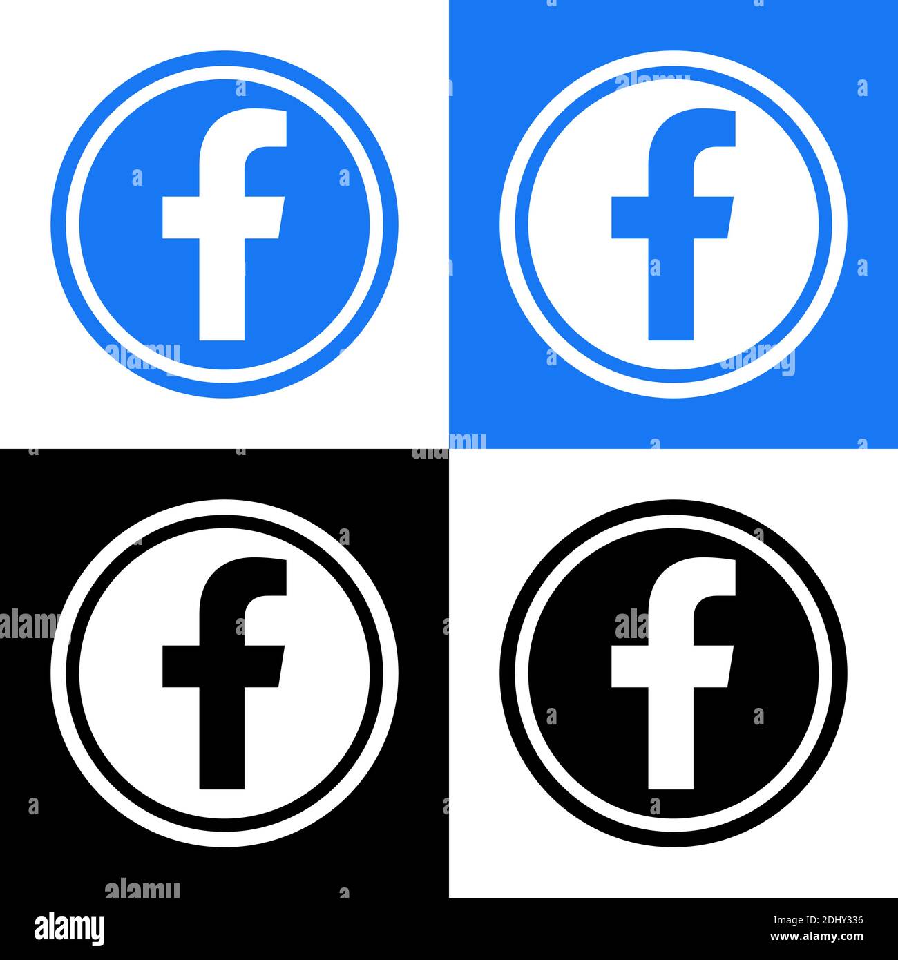 Facebook Logo Silhouette
