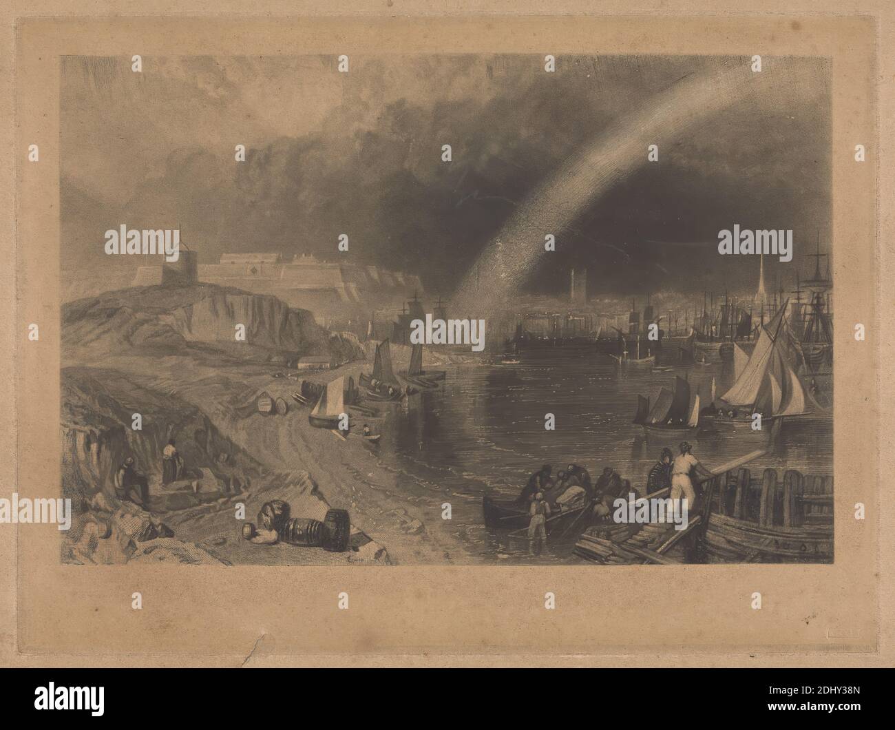 Joseph mallord william turner and thomas goff lupton hi-res stock ...