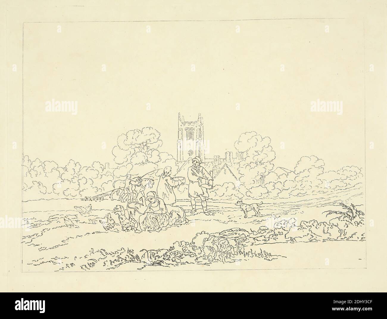 Autumn - Sowing Grain, John Hassell, 1767–1825, British, after Joseph ...