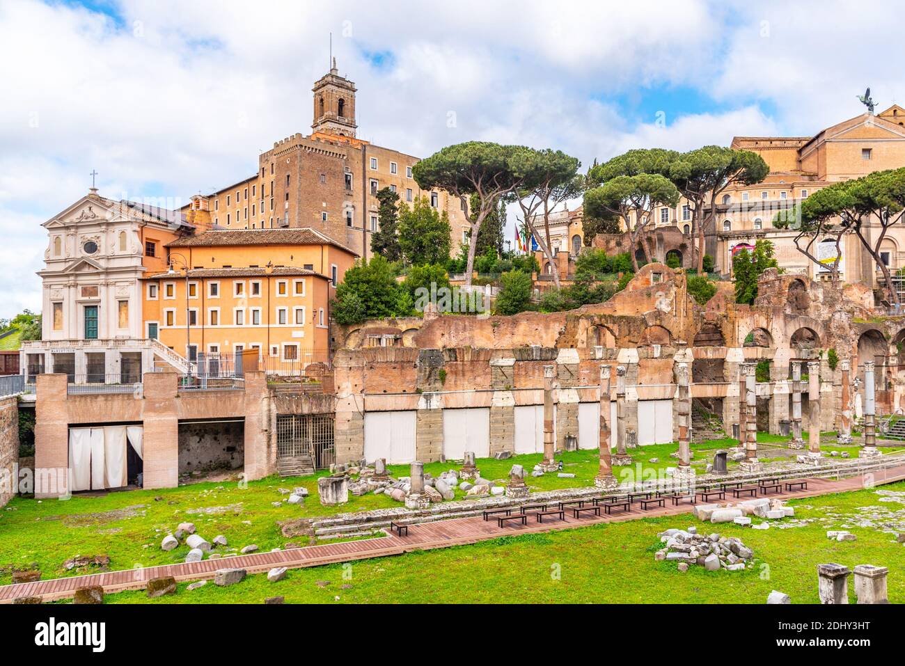 Roman Forum and Capitoline Hill in Rome, Italy Stock Photo - Alamy