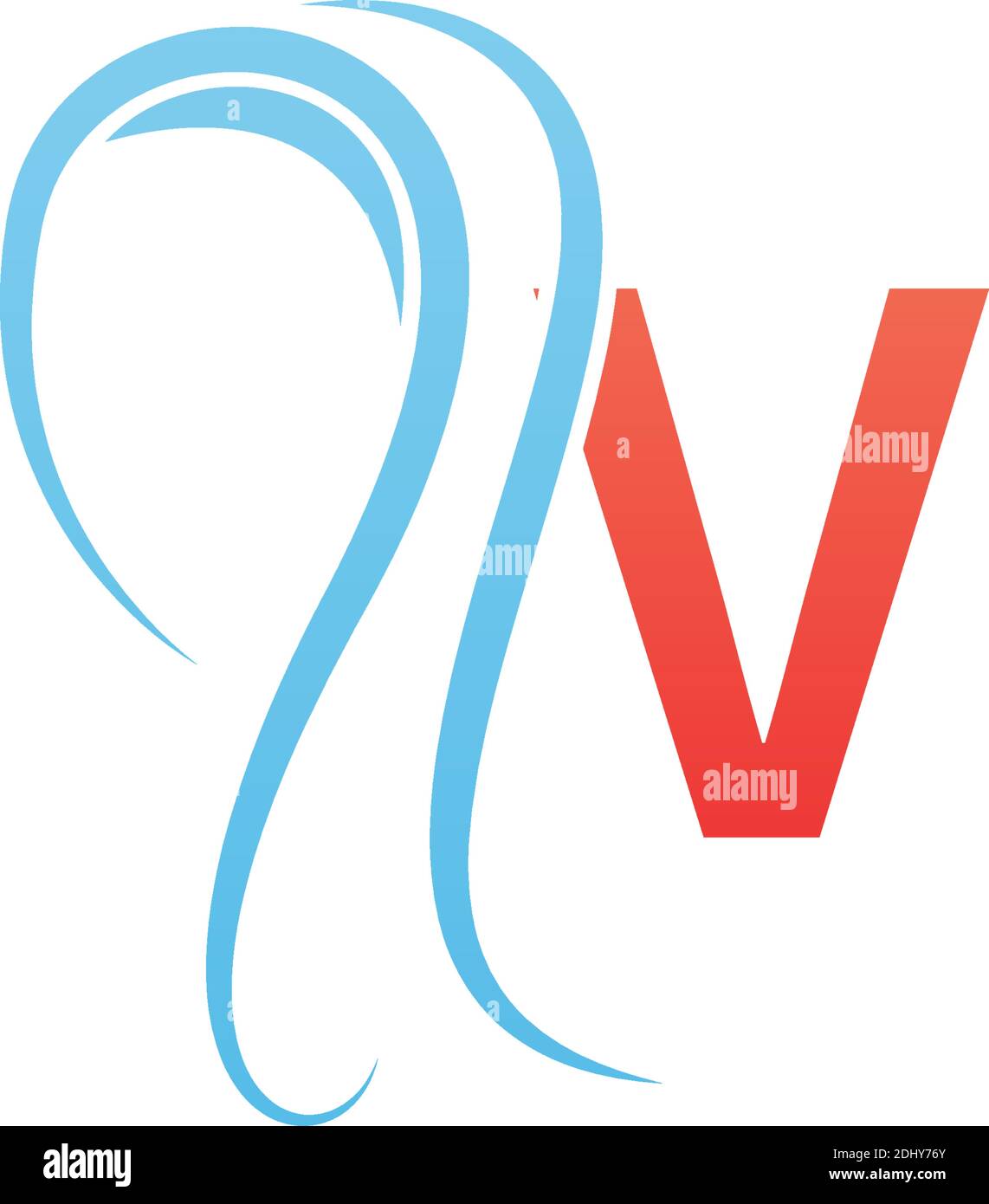 Letter V icon logo combined with hijab icon design template Stock ...