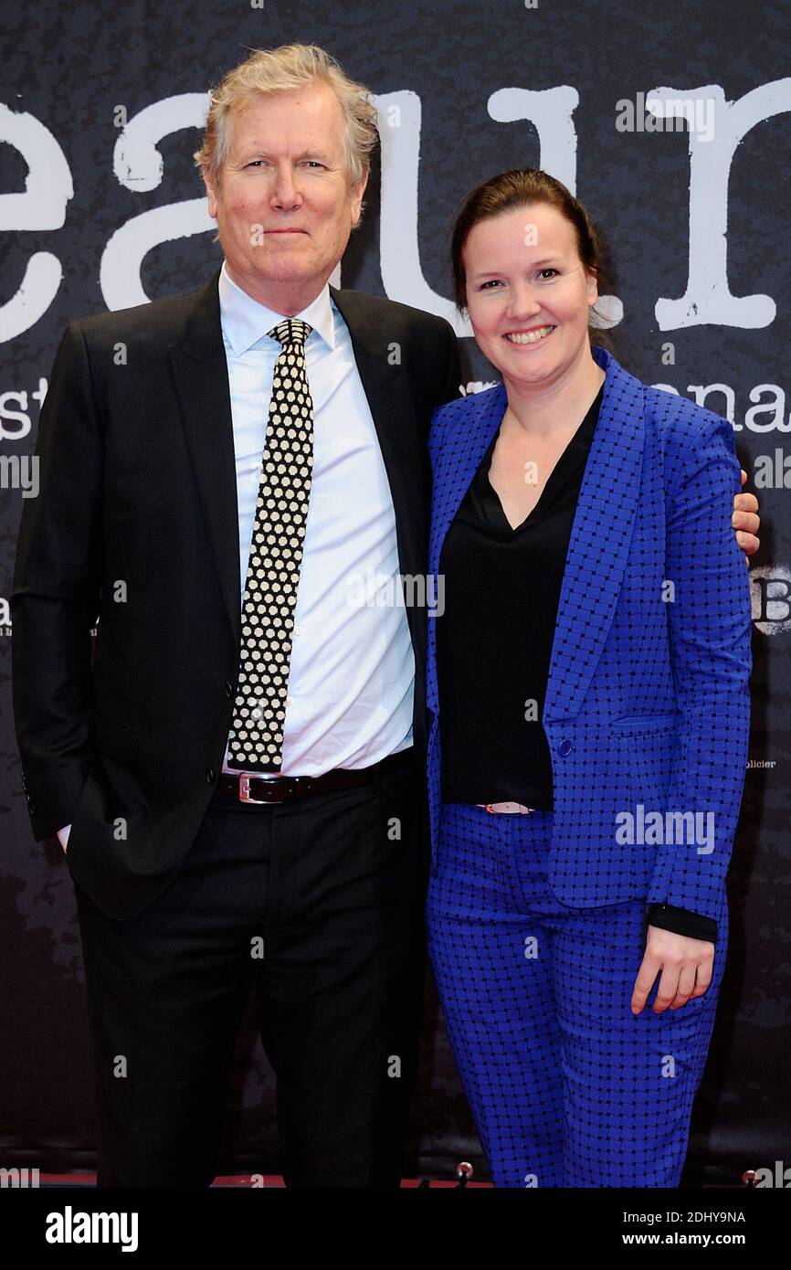Hans Petter Moland and his producer arriving for the closing ceremony ...