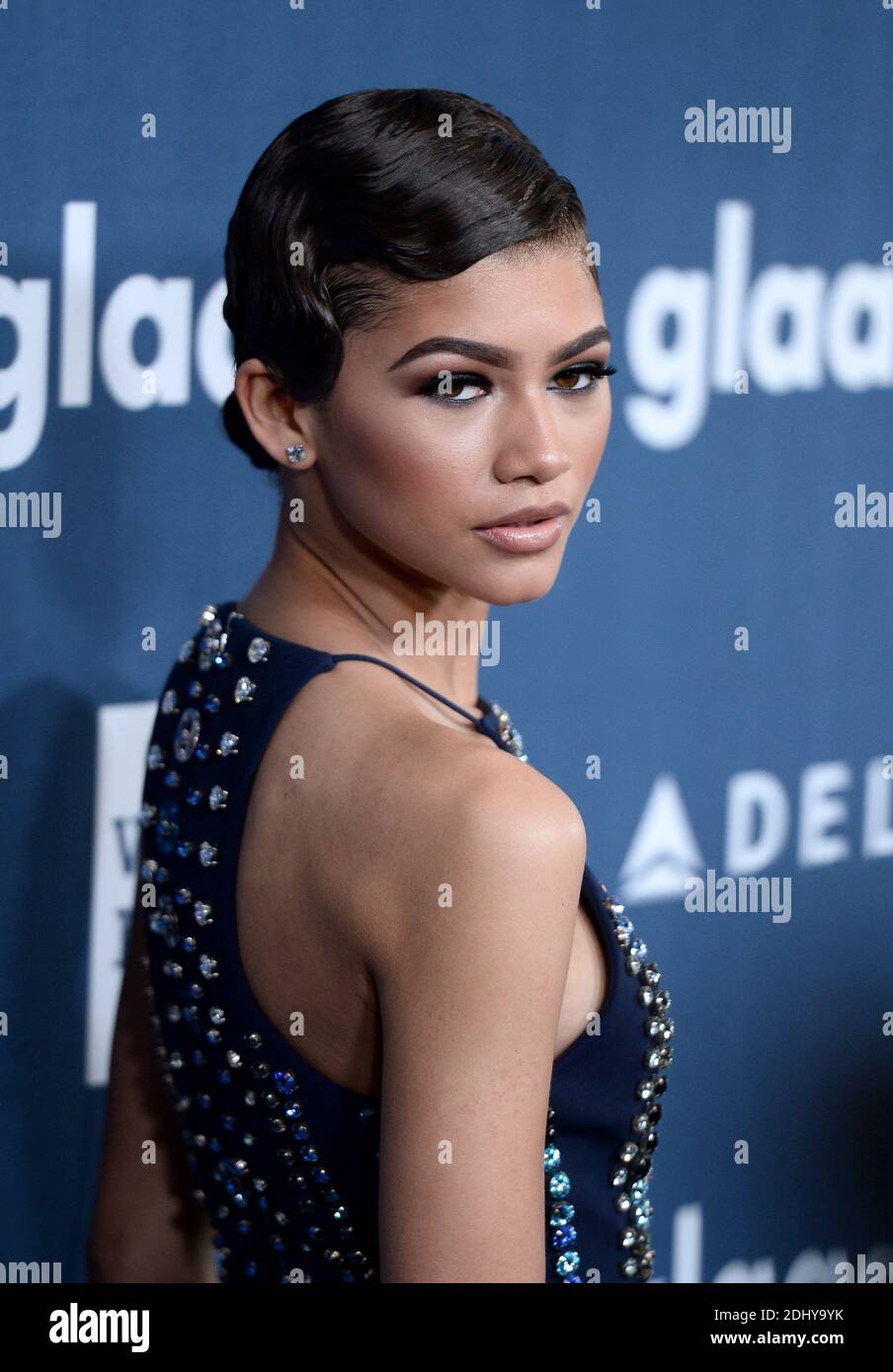 Zendaya Coleman attends the 27th Annual GLAAD Media Awards at the ...