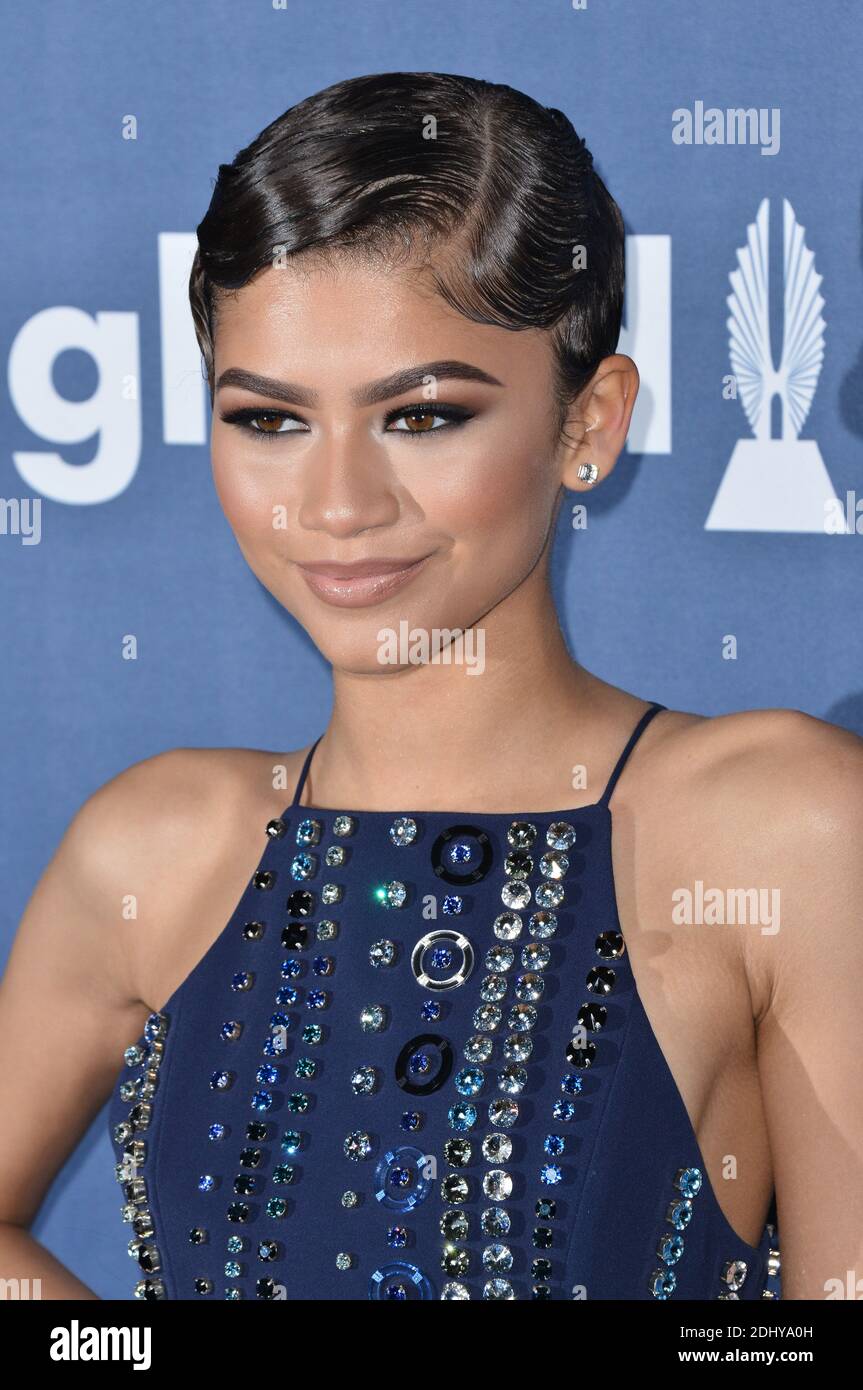 Zendaya Coleman attends the 27th Annual GLAAD Media Awards at the ...