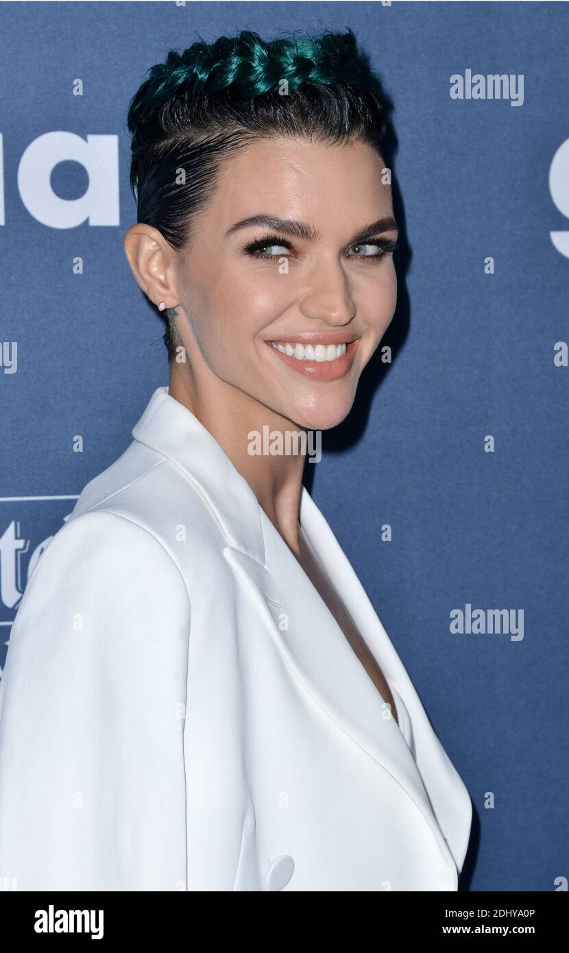Ruby Rose attends the 27th Annual GLAAD Media Awards at the Beverly ...