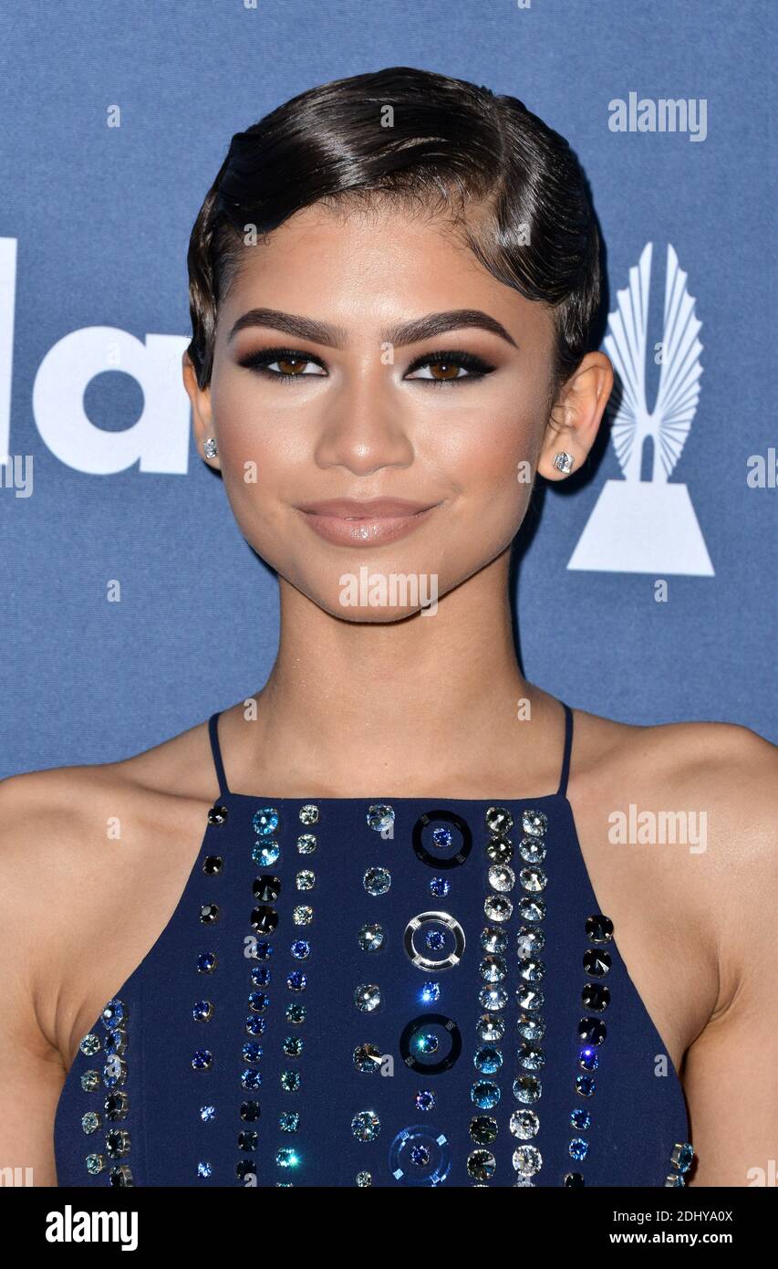 Zendaya Coleman attends the 27th Annual GLAAD Media Awards at the ...