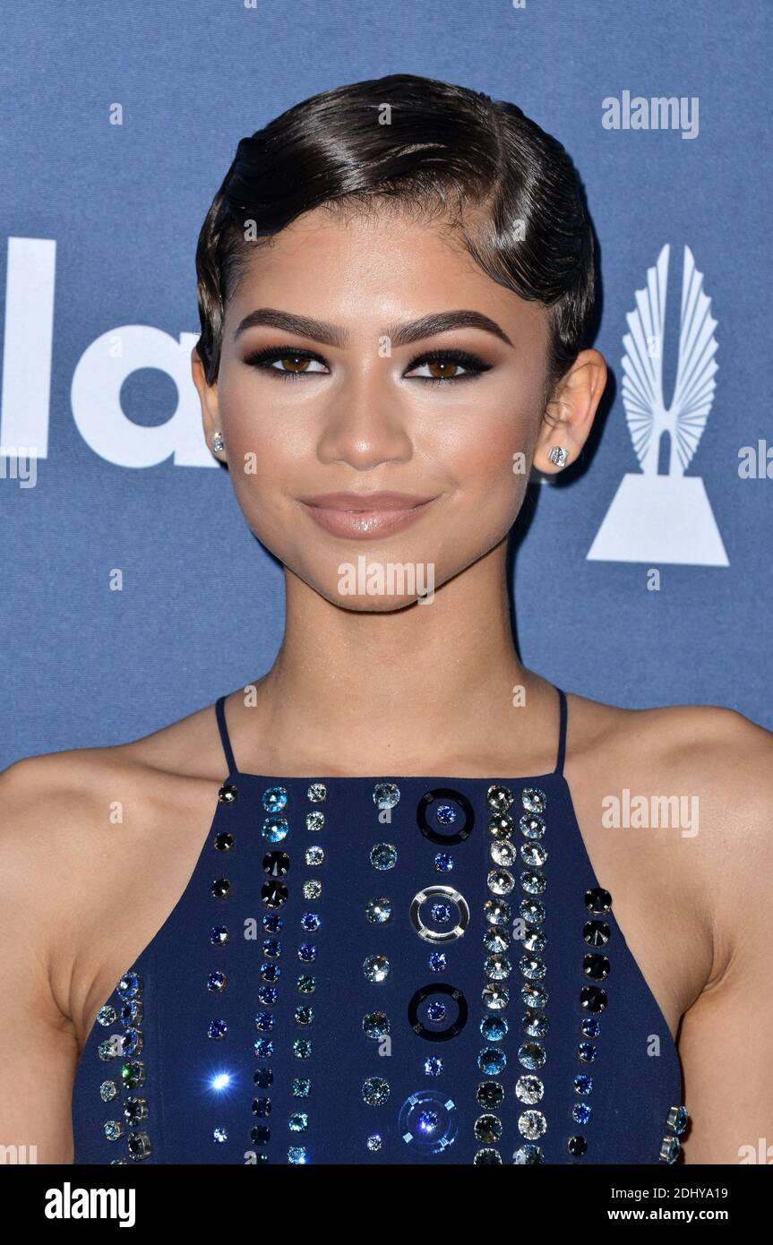 Zendaya Coleman attends the 27th Annual GLAAD Media Awards at the ...