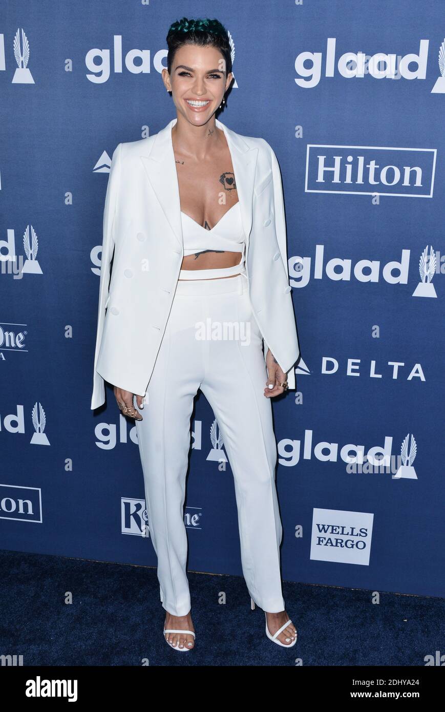Ruby Rose attends the 27th Annual GLAAD Media Awards at the Beverly ...