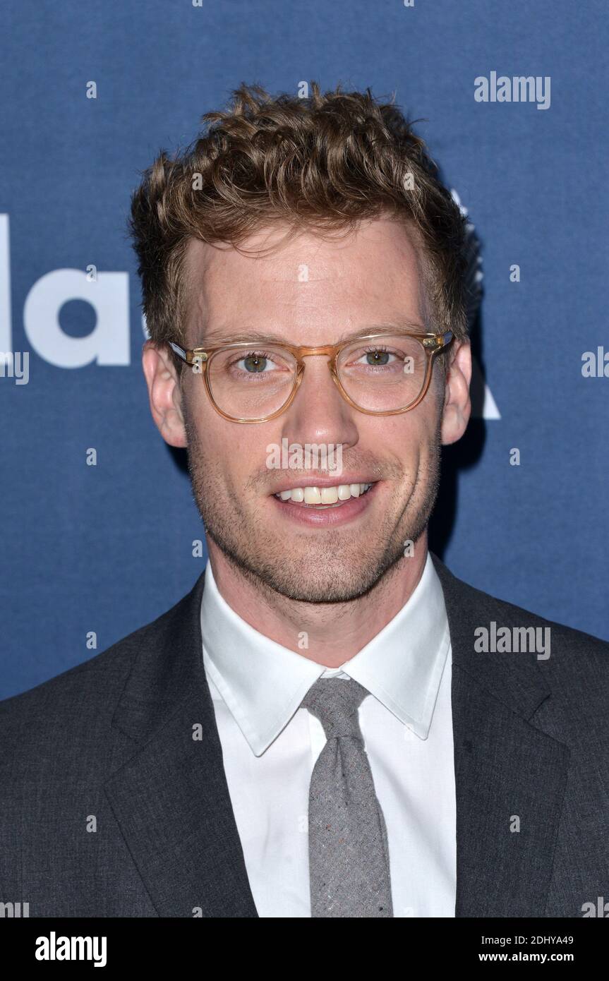 Barrett Foa attends the 27th Annual GLAAD Media Awards at the Beverly ...
