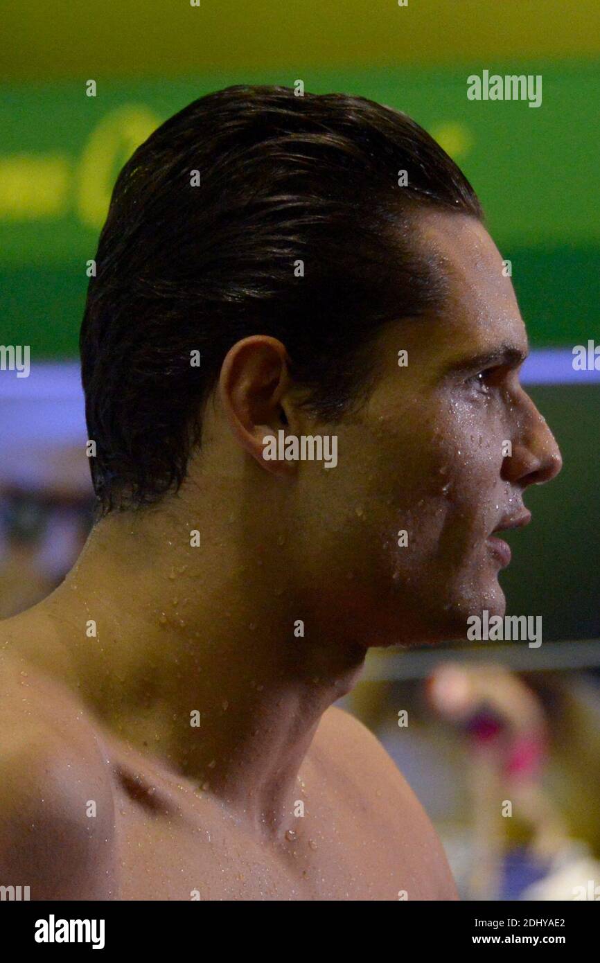 Florent Manaudou in the 50 meters freestyle men in the French 2016 ...
