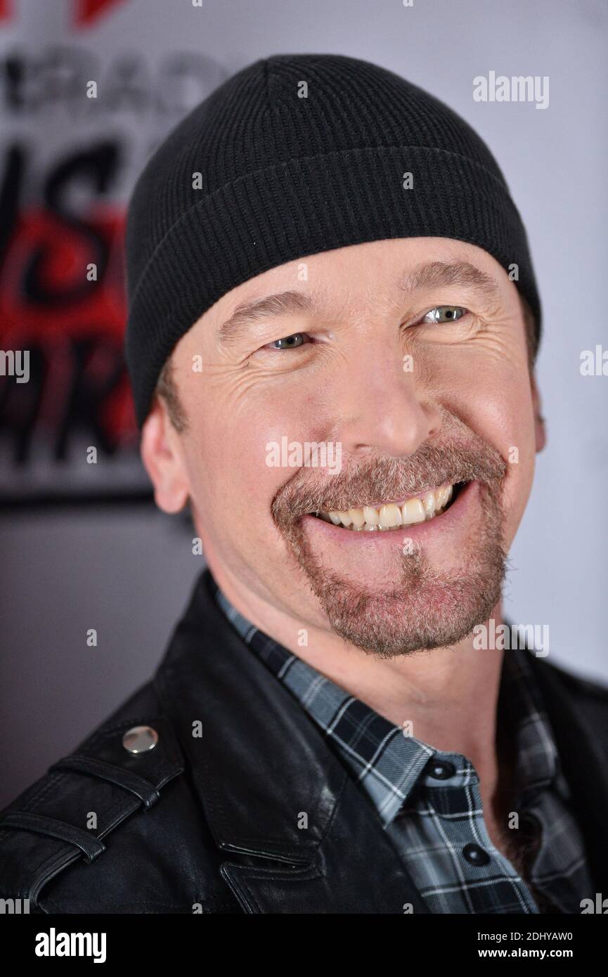 The Edge attends the iHeartRadio Music Awards at The Forum on April 3 ...