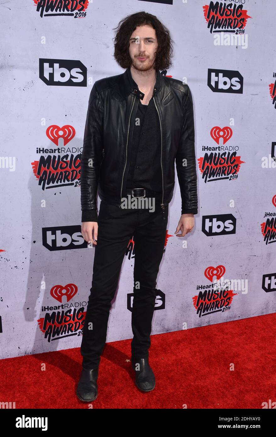 Hozier attends the iHeartRadio Music Awards at The Forum on April 3 ...