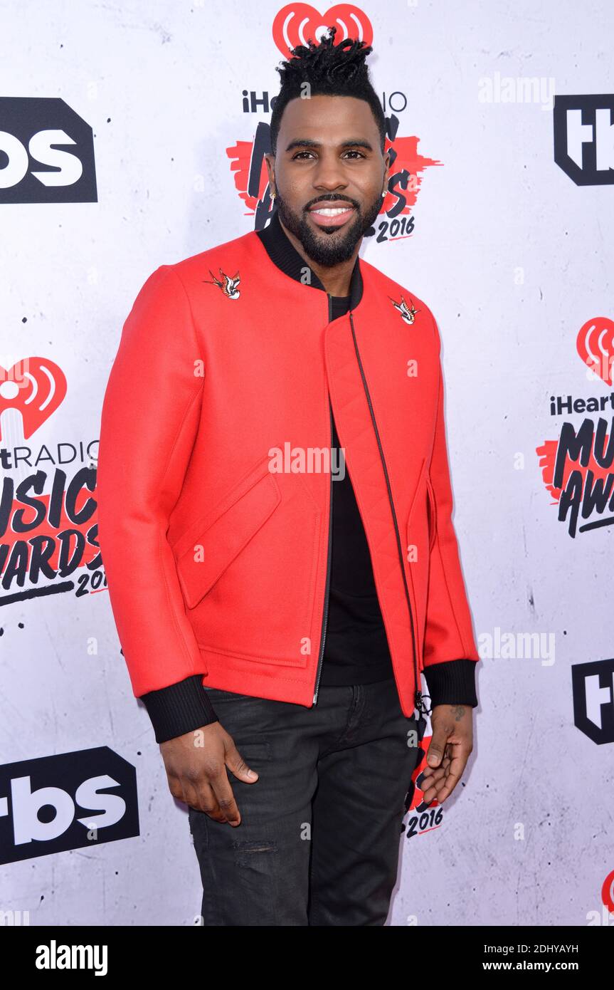 Jason Derulo attends the iHeartRadio Music Awards at The Forum on April ...