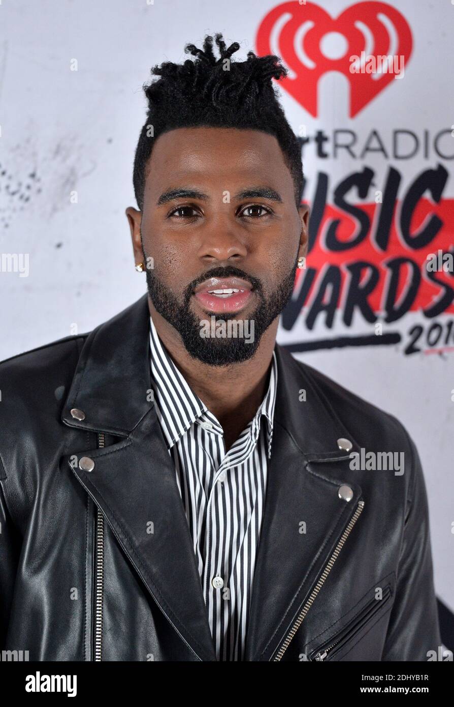 Jason Derulo attends the iHeartRadio Music Awards at The Forum on April ...