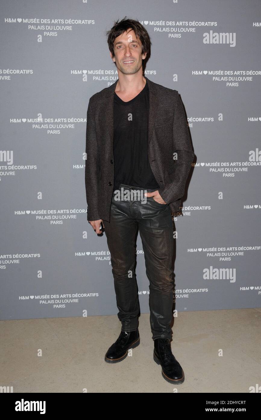 Benjamin Pech attending the opening of the exposition of the 'Fashion ...