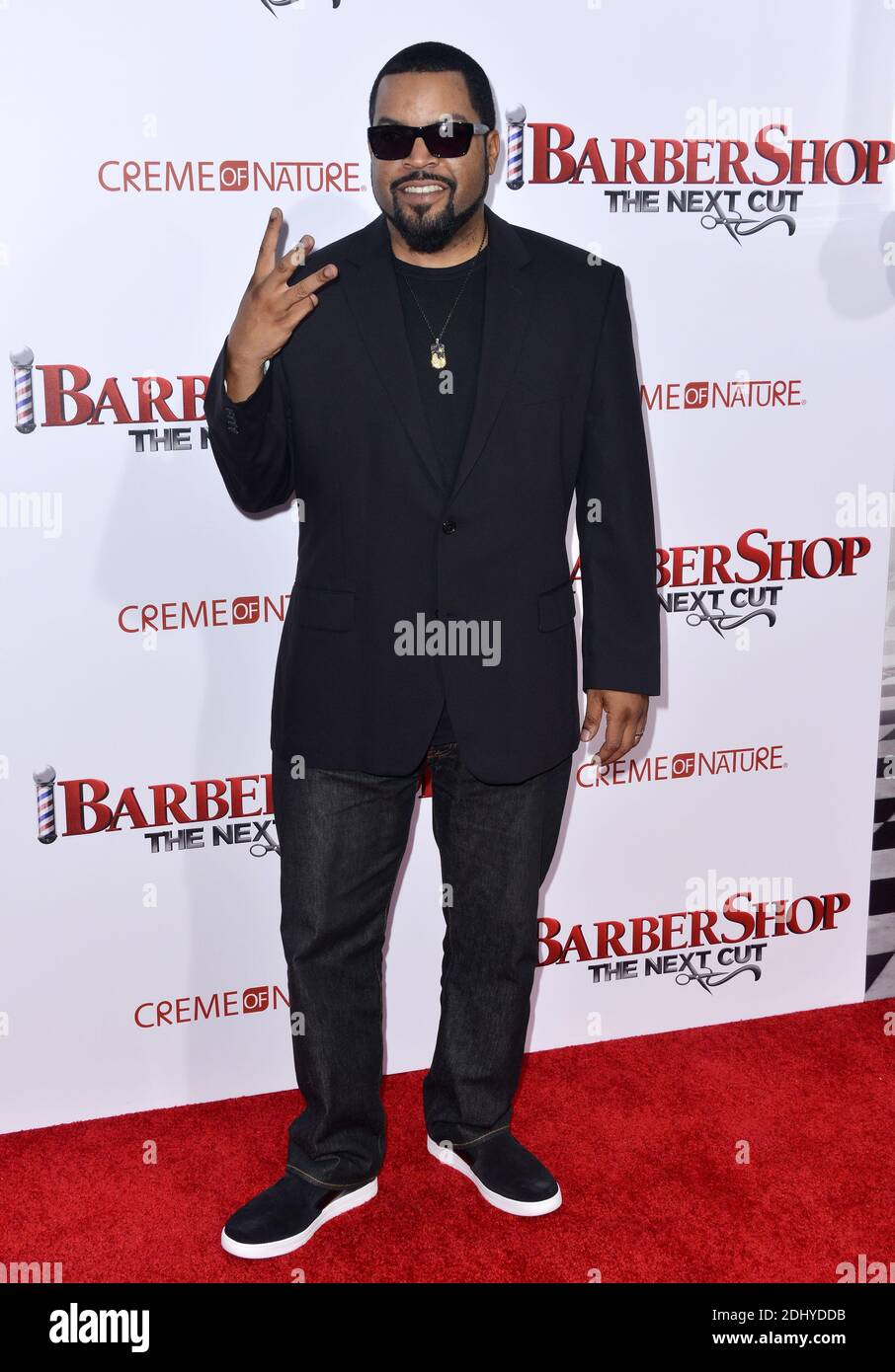 Ice Cube attends the premiere of New Line Cinema's 'Barbershop: The ...