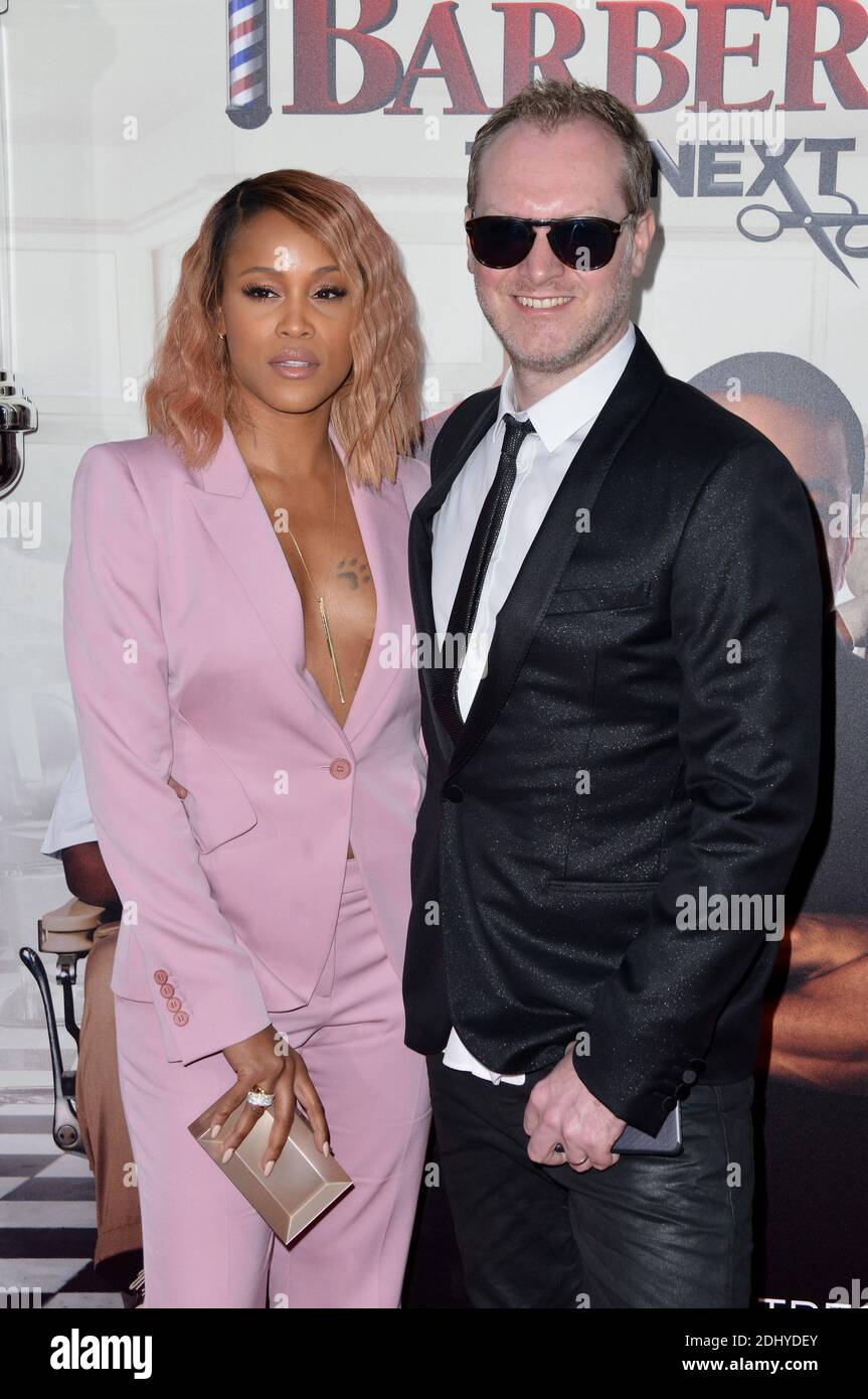Eve and Maximillion Cooper attend the premiere of New Line Cinema's ...