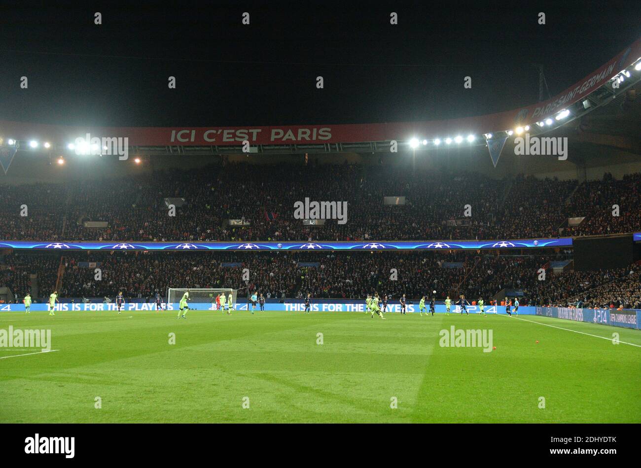 Parc des princes football quarter final france hi-res stock photography ...