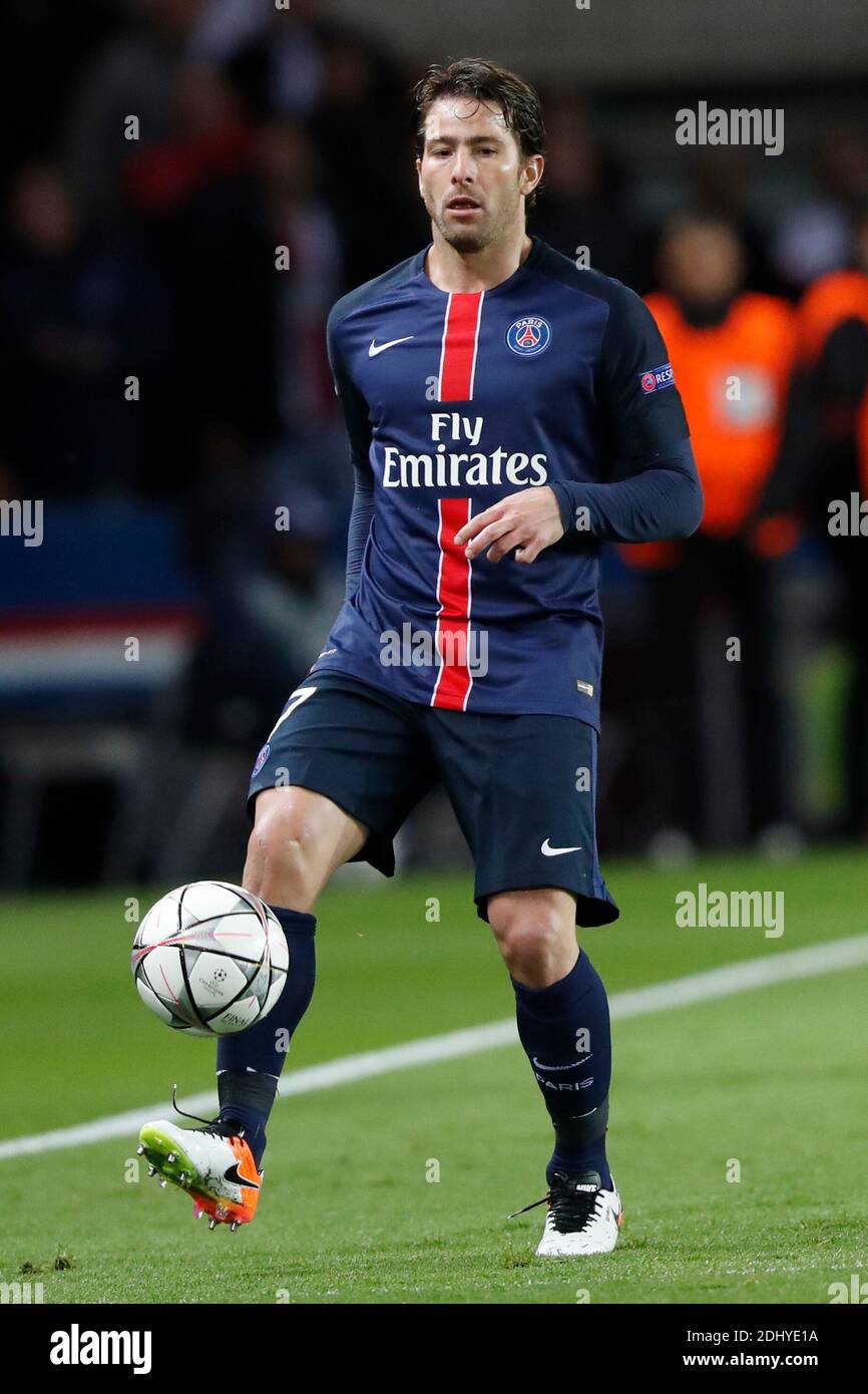 PSG's Maxwell during the UEFA Champions League Quarter-Final football ...
