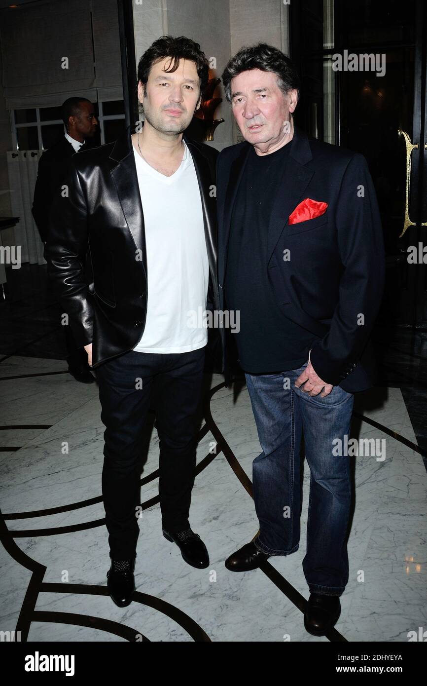 Jean-Pierre Danel et son pere Pascal Danel assistent a la 'Soiree ...