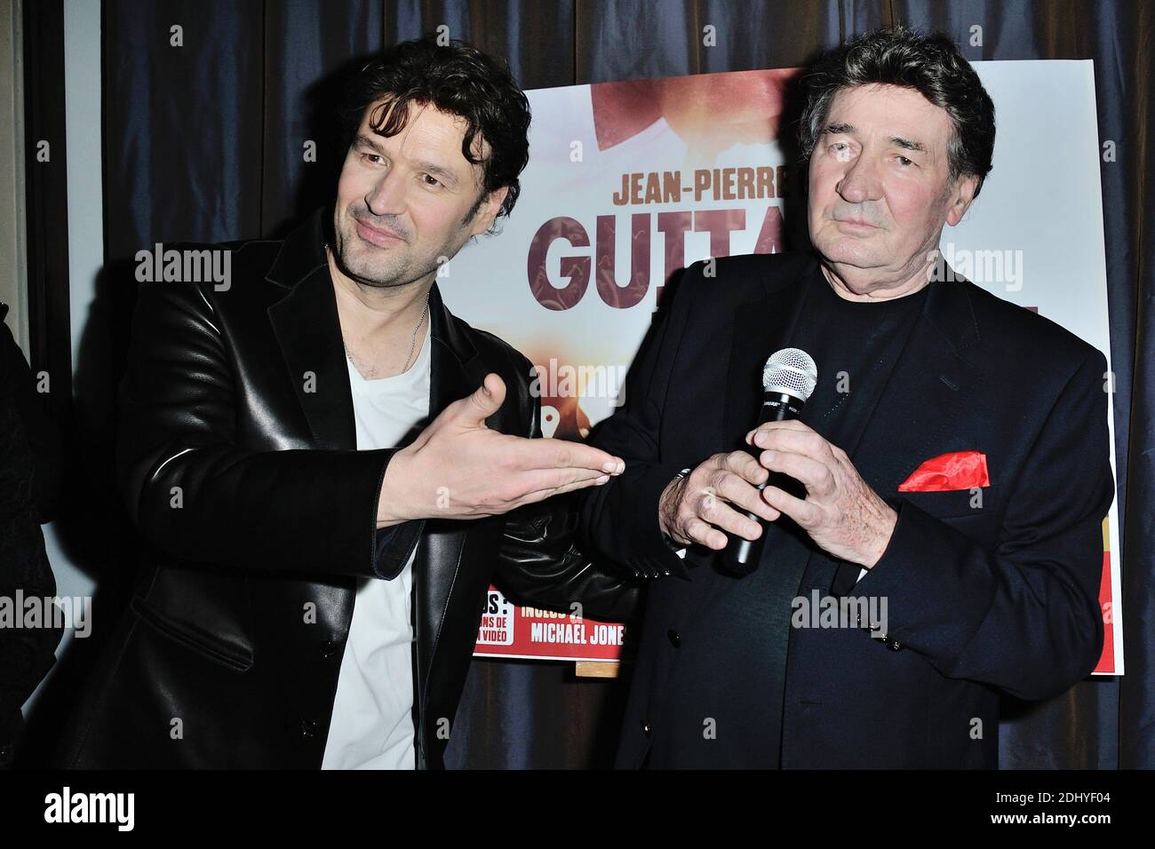 Jean-Pierre Danel et son pere Pascal Danel assistent a la 'Soiree ...