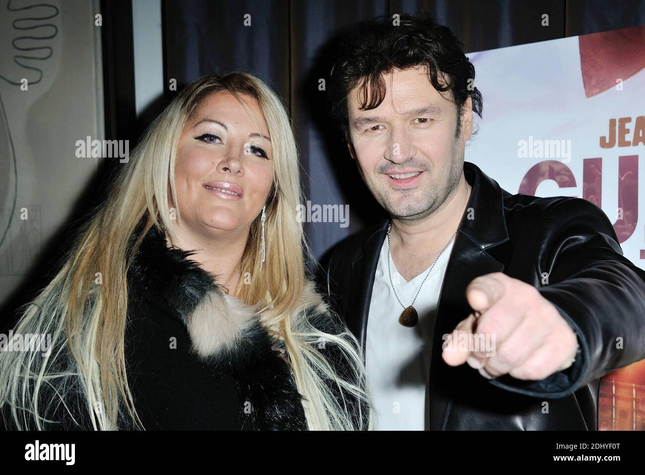 Loana et Jean-Pierre Danel assistent a la 'Soiree Guitar Tribute de ...