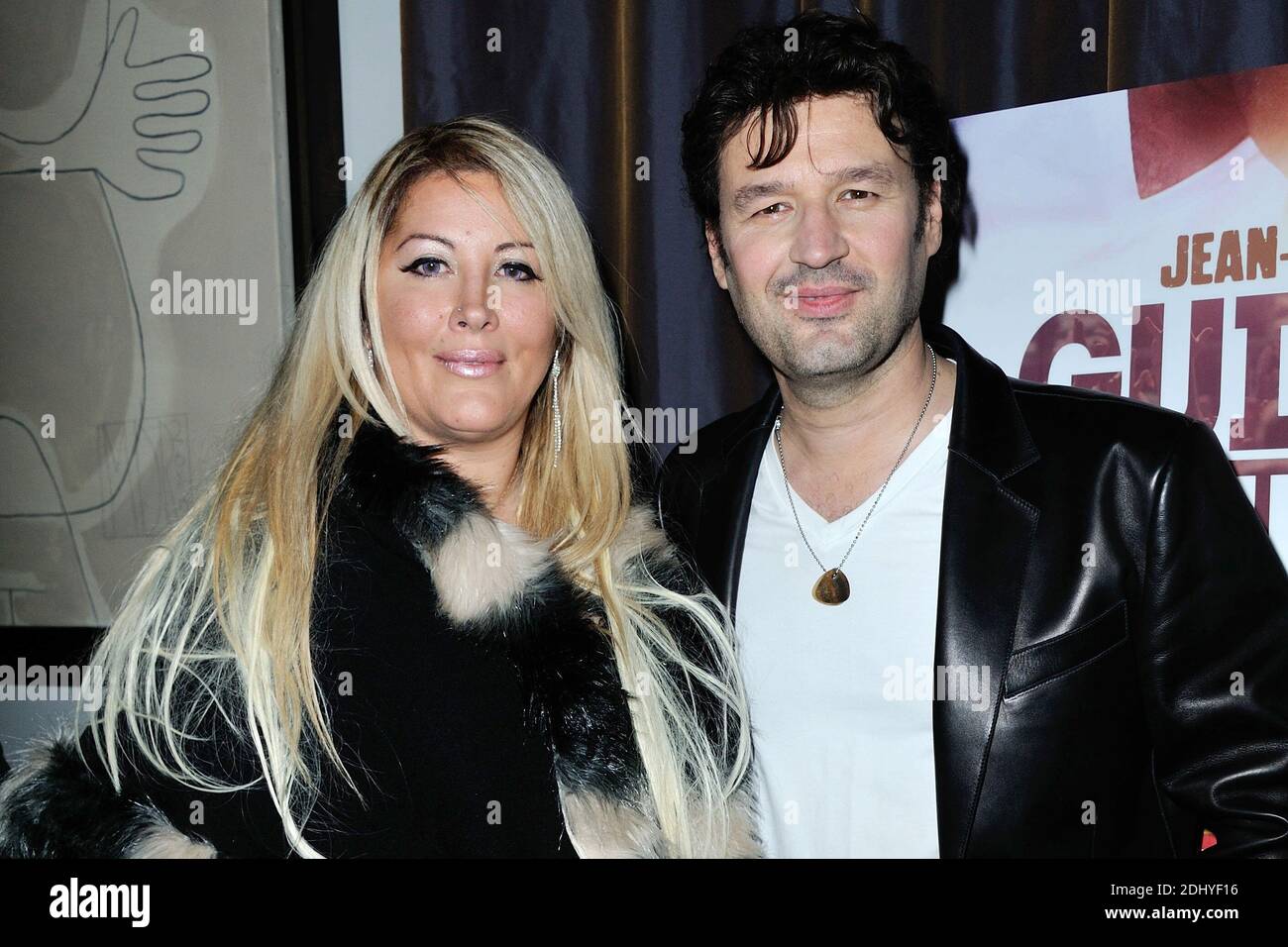 Loana et Jean-Pierre Danel assistent a la 'Soiree Guitar Tribute de ...