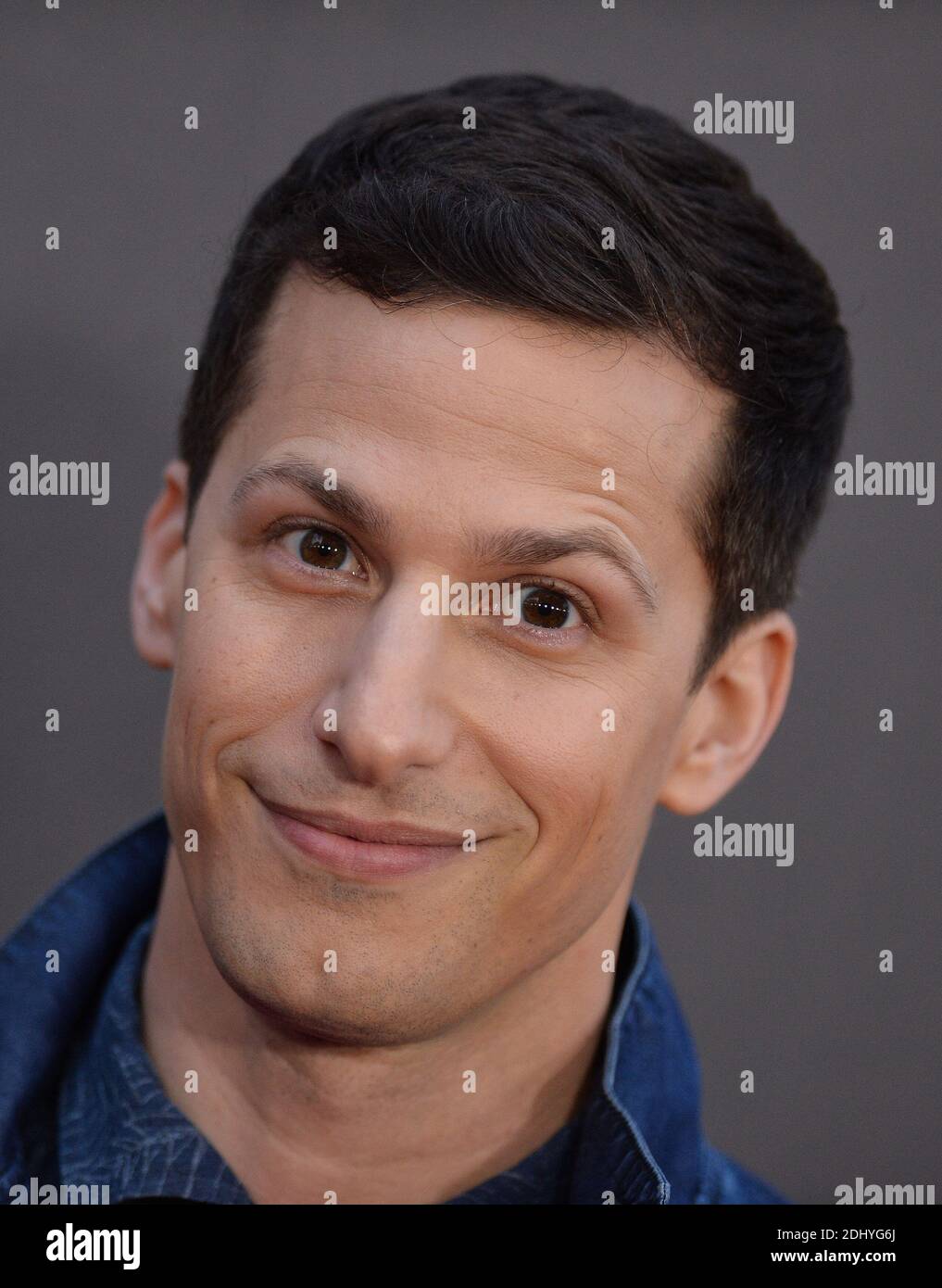 Andy Samberg attends the 2016 MTV Movie Awards at Warner Bros. Studios ...