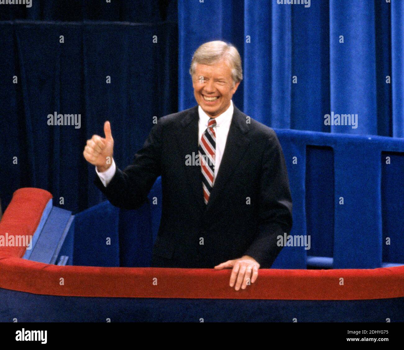 Files - United States President Jimmy Carter delivers his speech ...