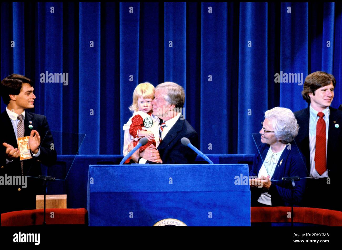 Jimmy carter 1980 convention hi-res stock photography and images - Alamy